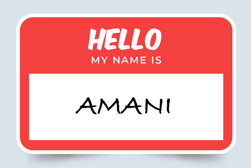 Amani Name Meaning Origin And Significance